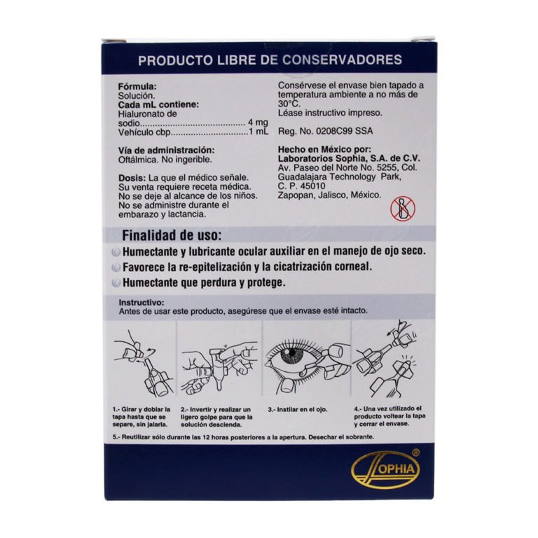 GOTA LUBRICANTE PROLUB OFTENO - Opticas La Realeza