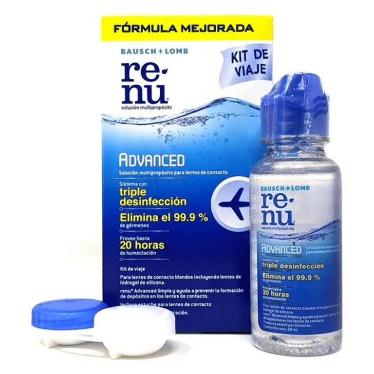 SOLUCION RENU ADVANCE 60 ML - Opticas La Realeza
